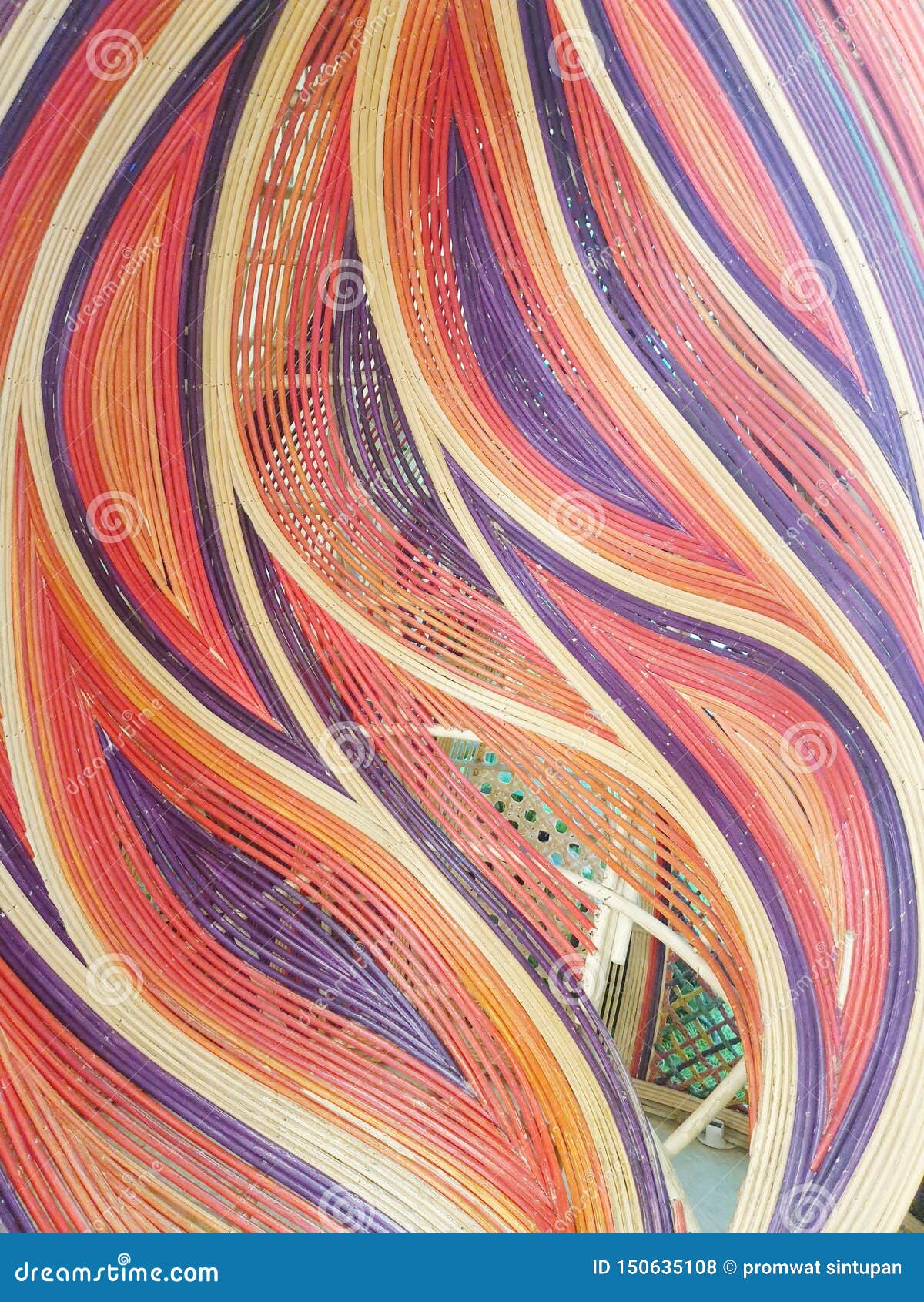 Colorful curve pattern stock photo. Image of colorful - 150635108