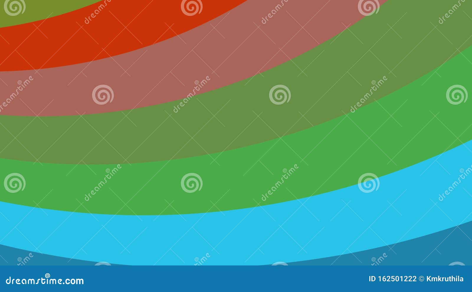 Colorful Curved Stripes Background Stock Vector - Illustration of ...