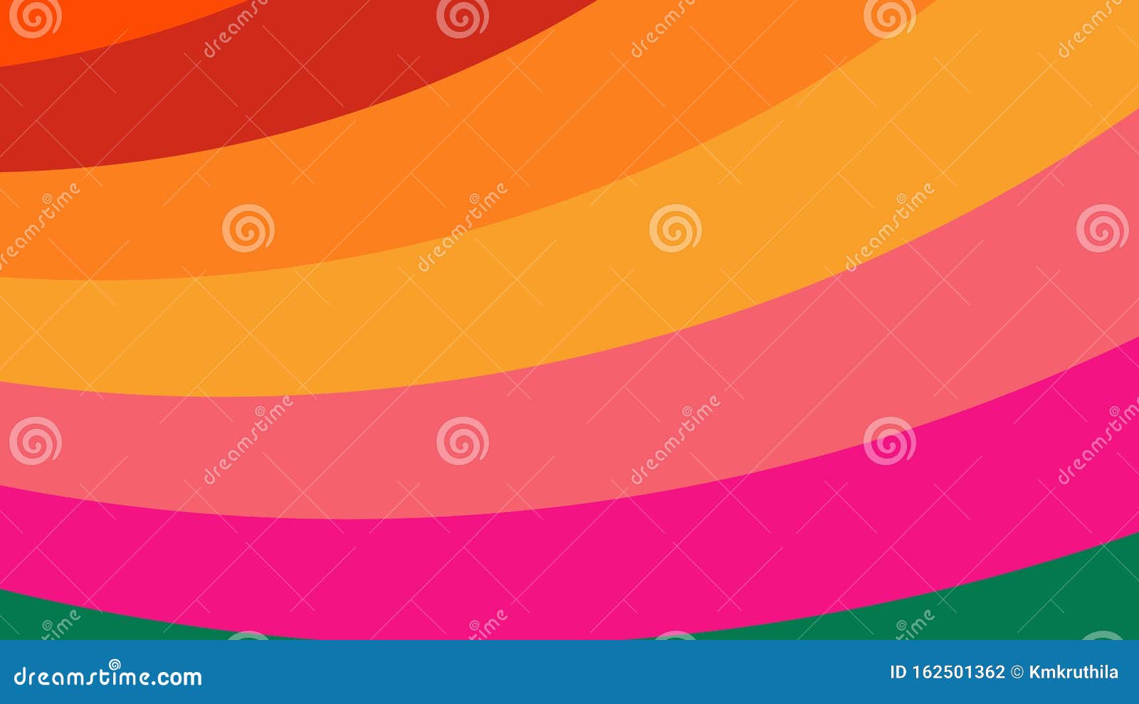 Colorful Curved Stripes Background Stock Vector - Illustration of wave ...