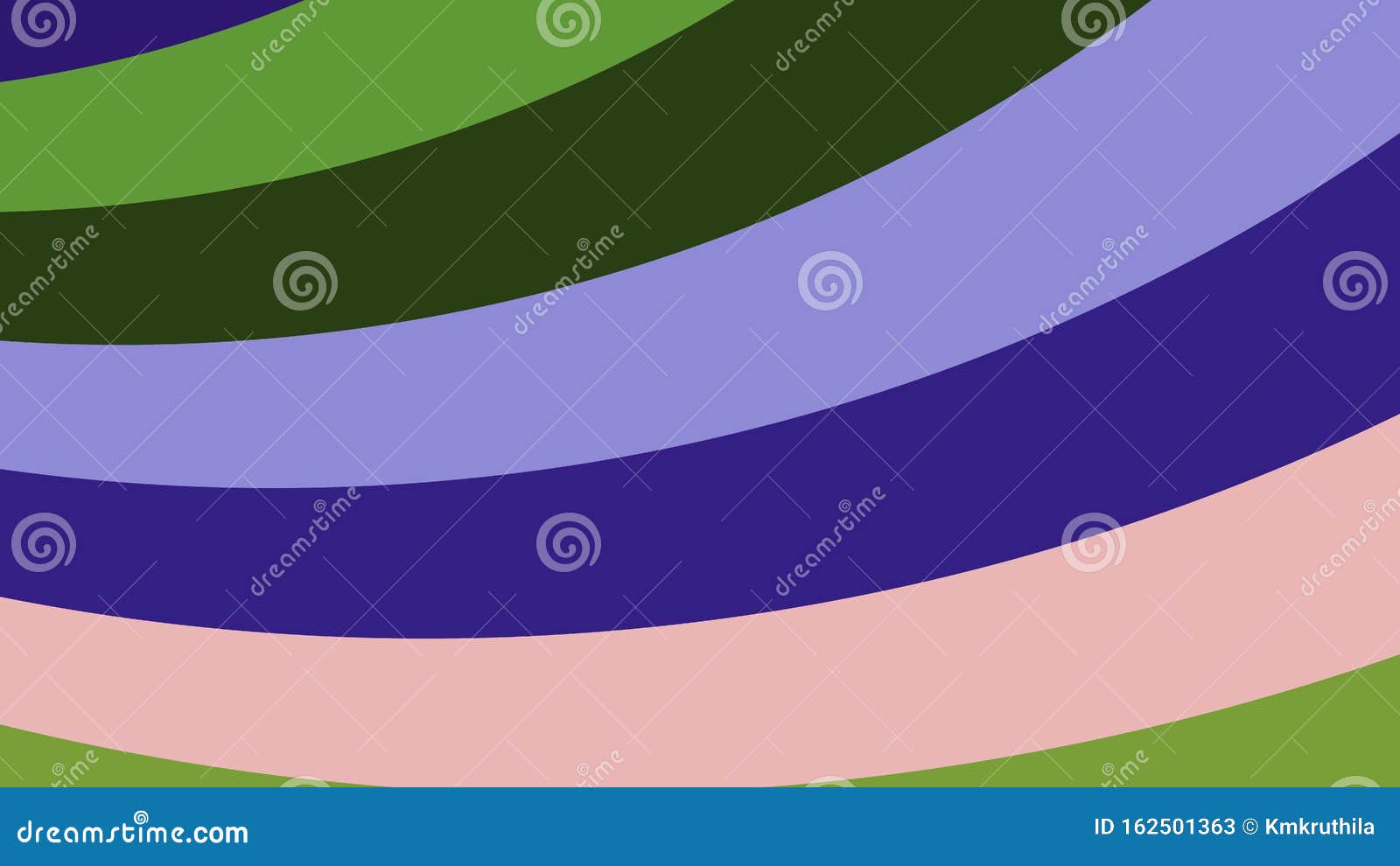Colorful Curved Stripes Background Vector Image Stock Vector ...