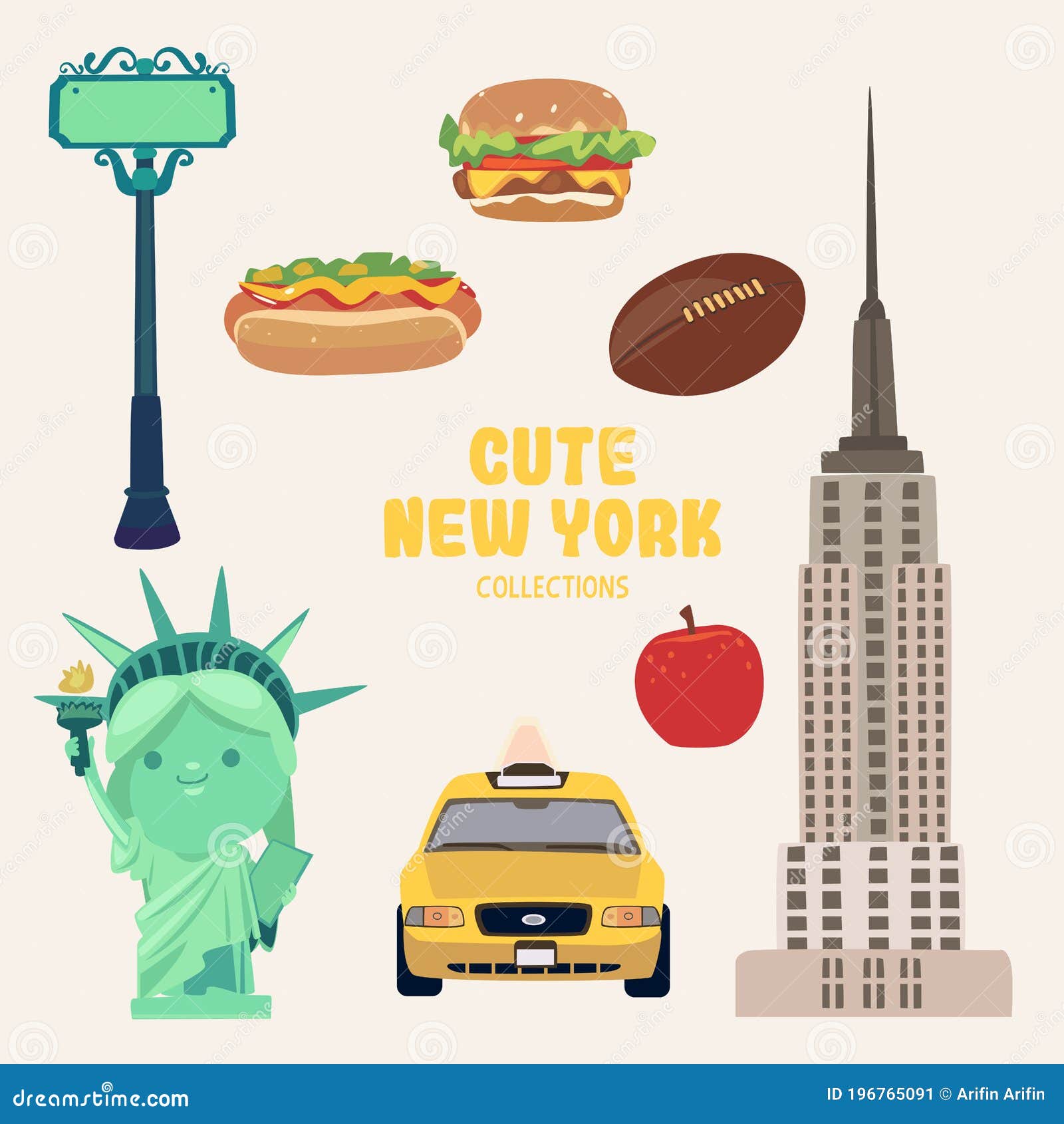 Colorful and cute objects editorial photo. Illustration of natural ...