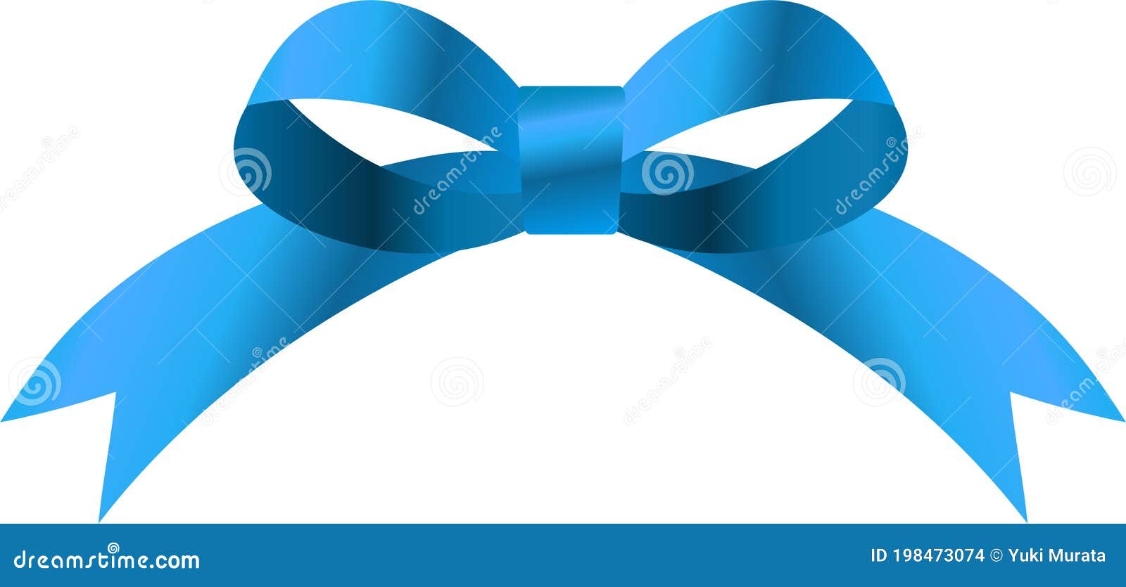 Colorful cute ribbon stock vector. Illustration of gift - 198473074