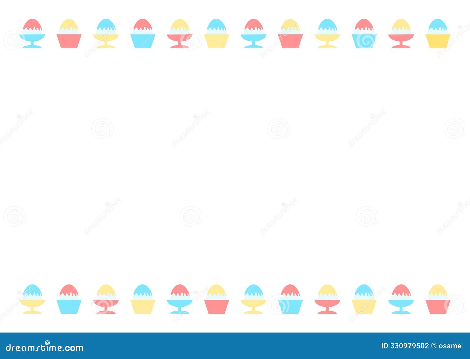 Shaved Ice Pattern Vector Illustration | CartoonDealer.com #118956620