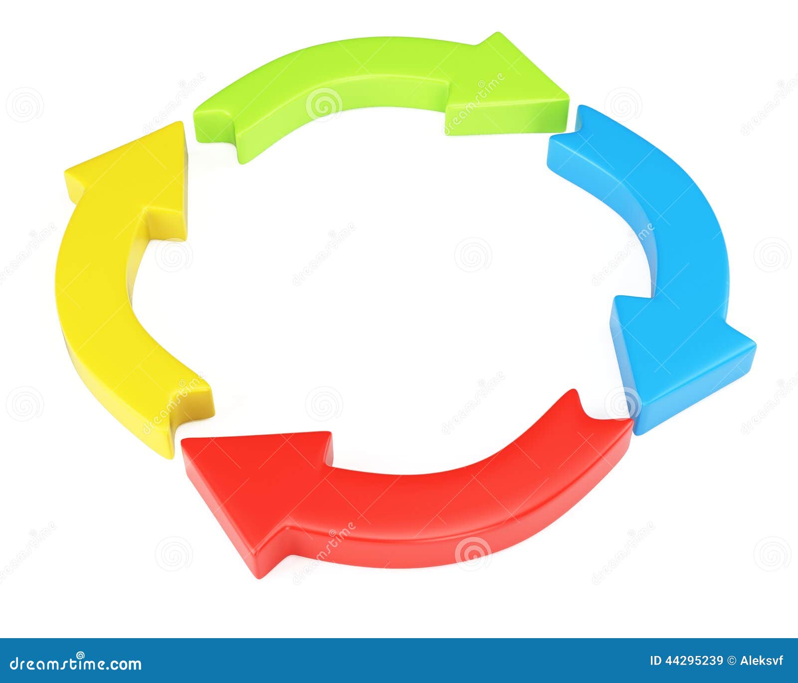 Colorful cycle diagram stock illustration. Illustration of development ...
