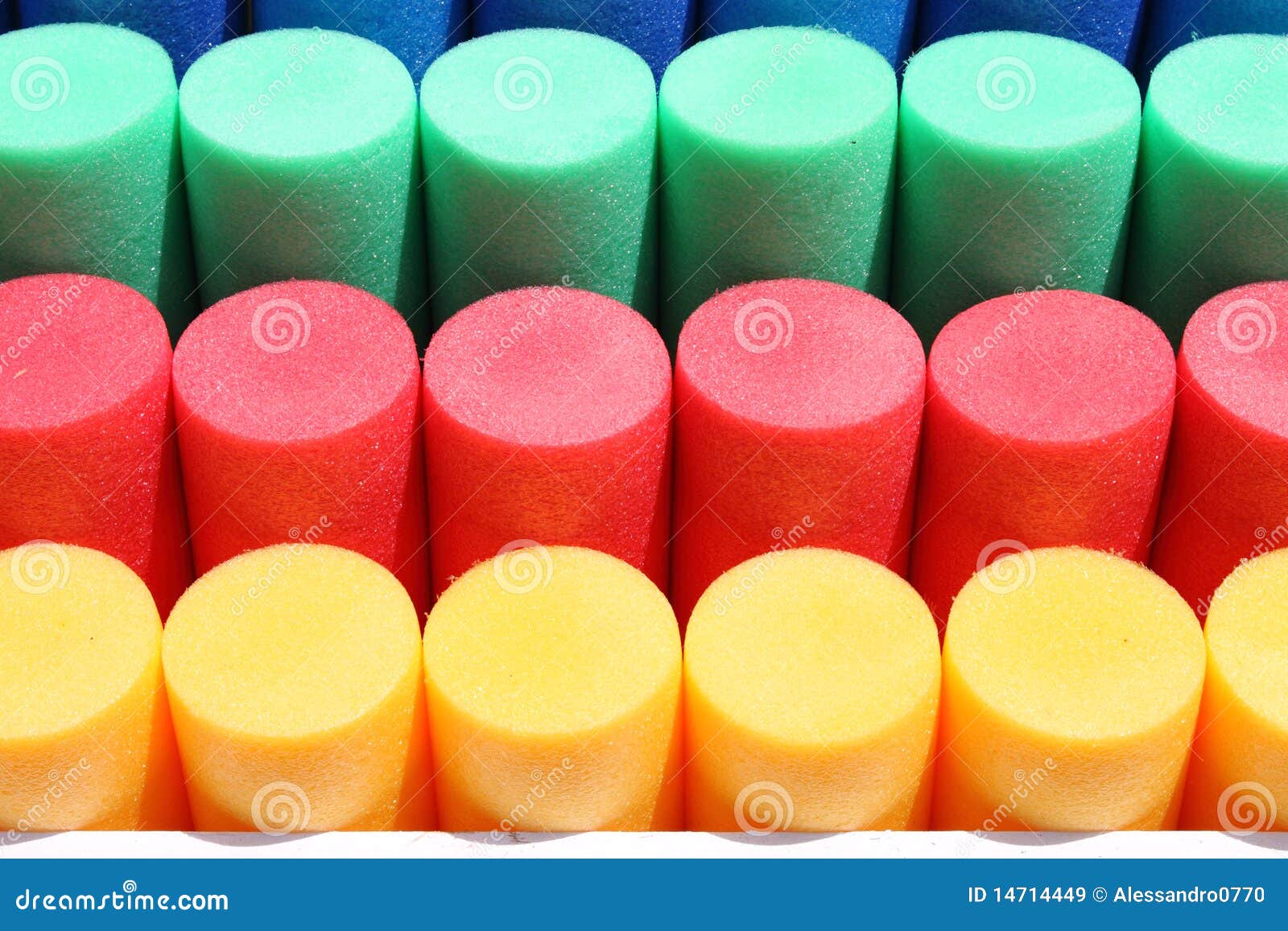 Colorful cylinders stock image. Image of design, pastel - 14714449