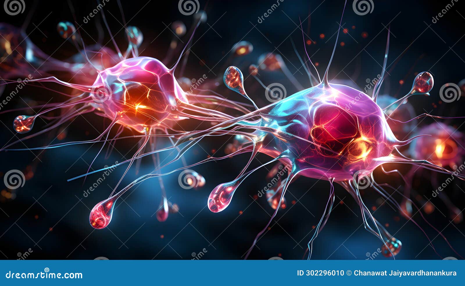 Human Nerves System With Arteries And Capillaries Royalty-Free Stock ...