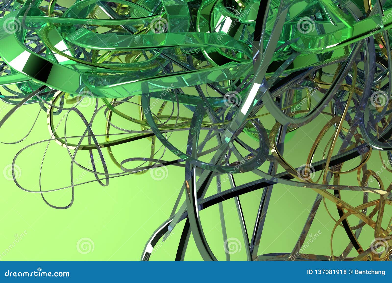 Colorful 3D Rendering. Decorative, Illustrations CGI Composition, Bunch ...