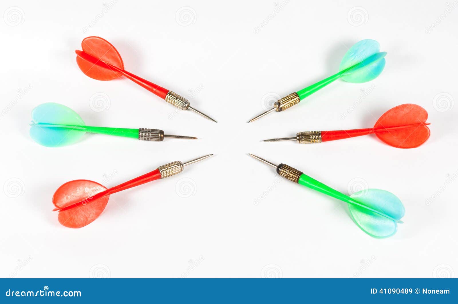 Colorful Darts stock image. Image of needle, goal, accuracy - 41090489
