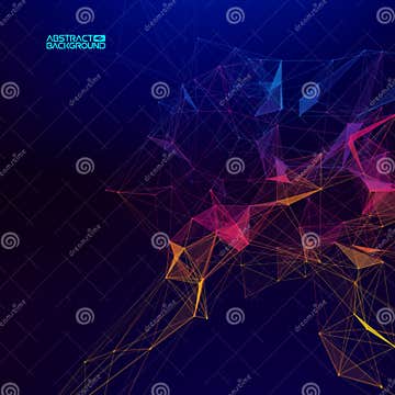 Colorful Data Abstract Infographic. Data Sorting Color Flow. Bigdata ...