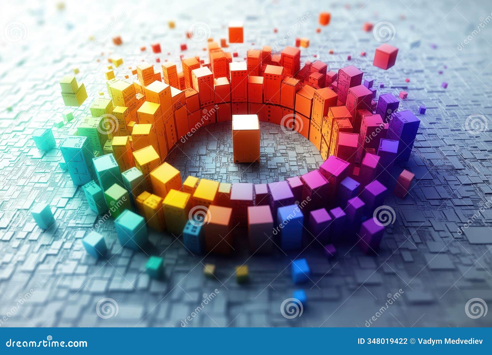Rainbow Block Vector Transparent Background Royalty-Free Stock Image ...
