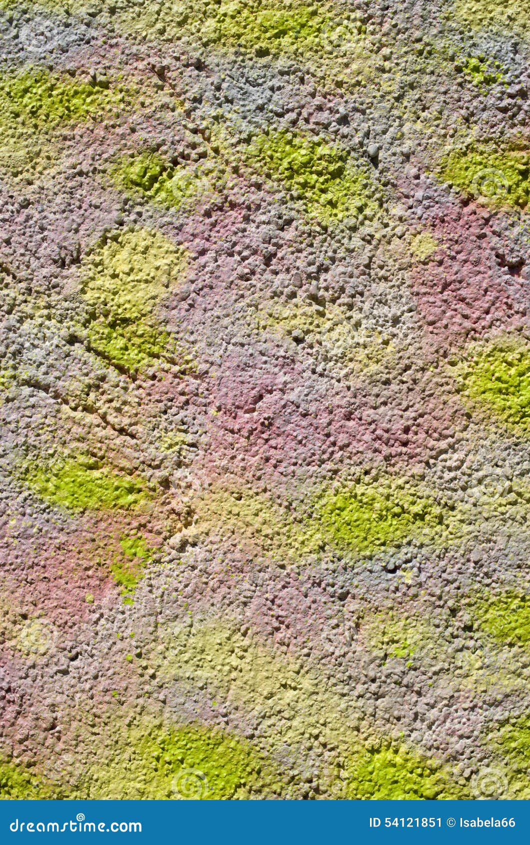 Colorful Decorative Relief Plaster on Wall Stock Image - Image of ...