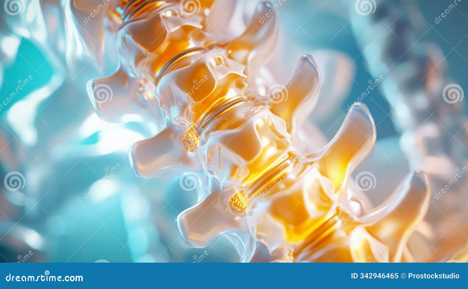 A Colorful Depiction of a Human Spine Highlights the Vertebrae and ... A Colorful Depiction of a Human Spine Highlights the Vertebrae and ...