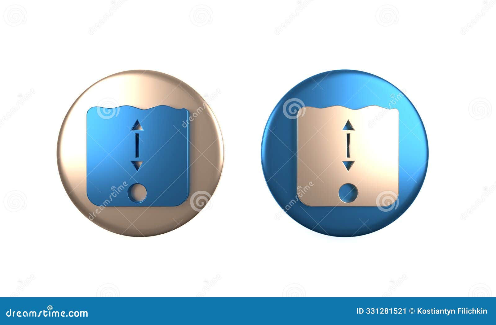 Depth Measurement Icon. Monochrome Style Design From Measurement Icon ...