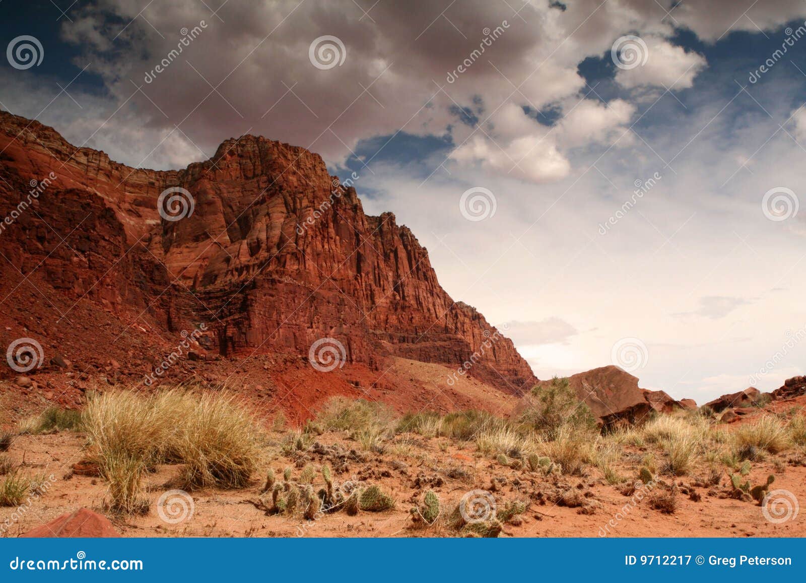 Colorful desert landscape stock image. Image of erosion - 9712217