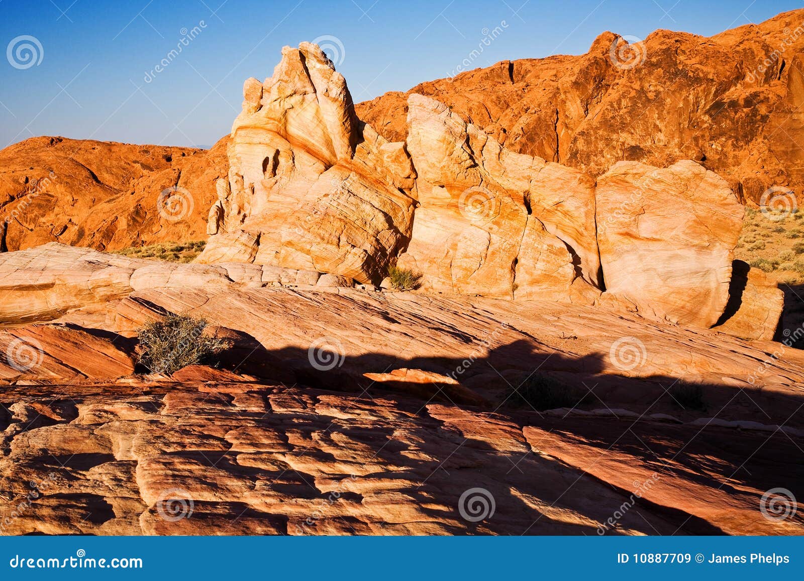 Colorful Desert Rocks stock image. Image of nevada, state - 10887709