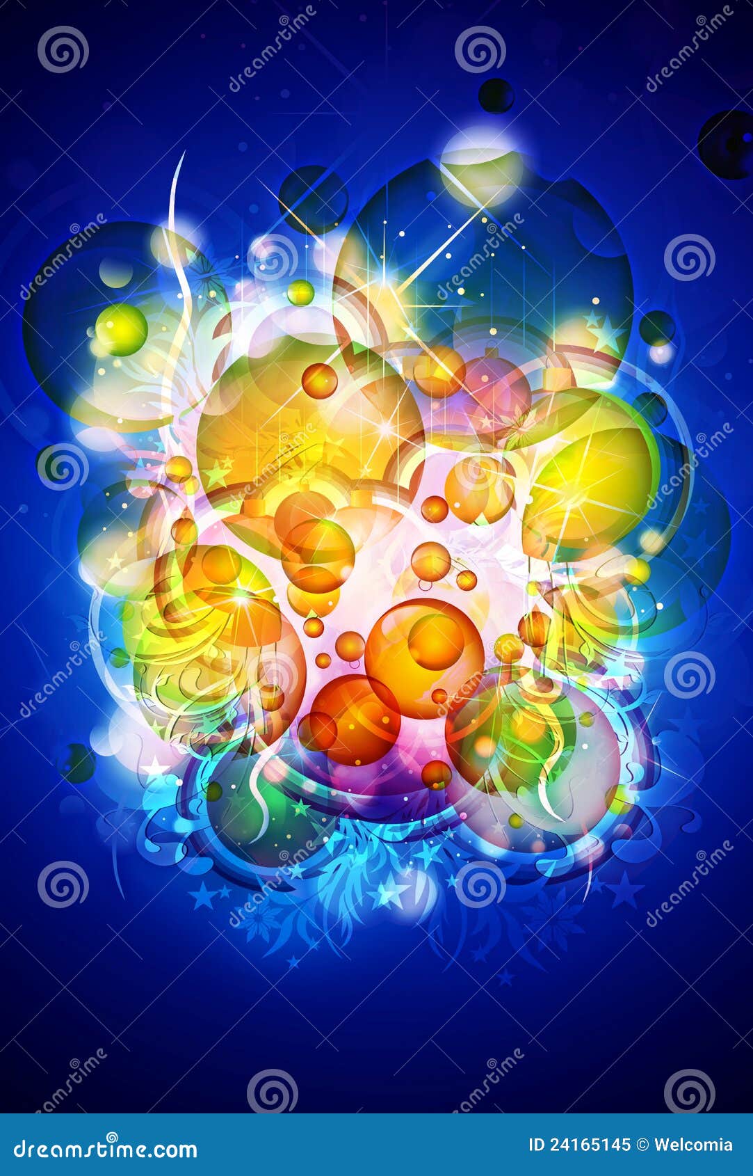 Colorful Design stock illustration. Illustration of blue - 24165145