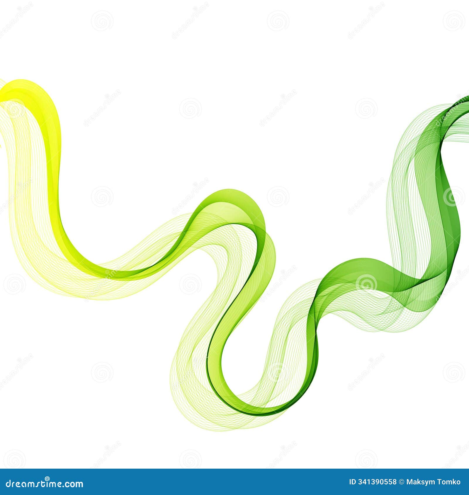Colorful Design Element Gradient Wave Line Isolated on White Background ... Colorful Design Element Gradient Wave Line Isolated on White Background ...
