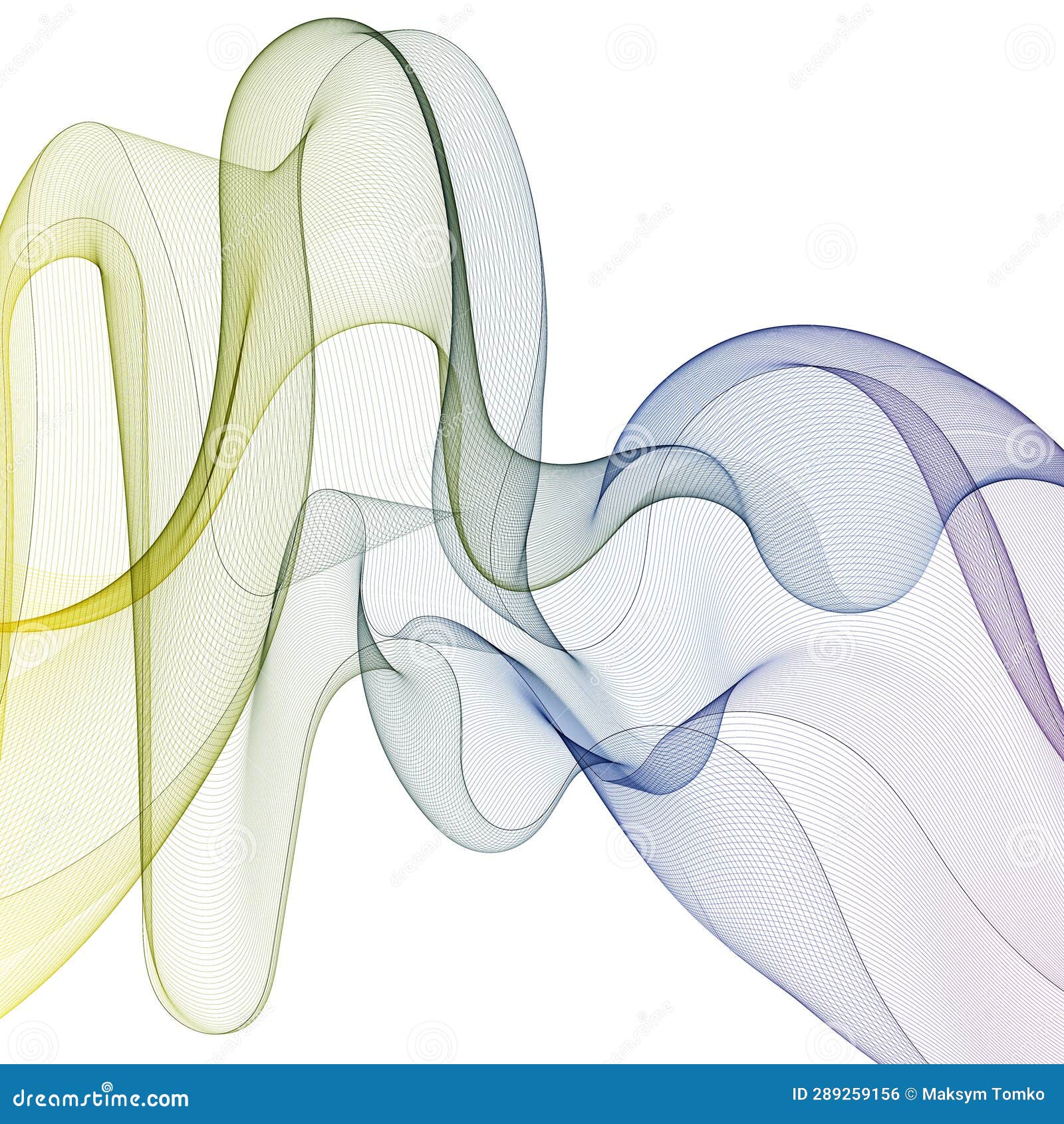 Colorful Design Element Gradient Wave Line Isolated on White Background ... Colorful Design Element Gradient Wave Line Isolated on White Background ...