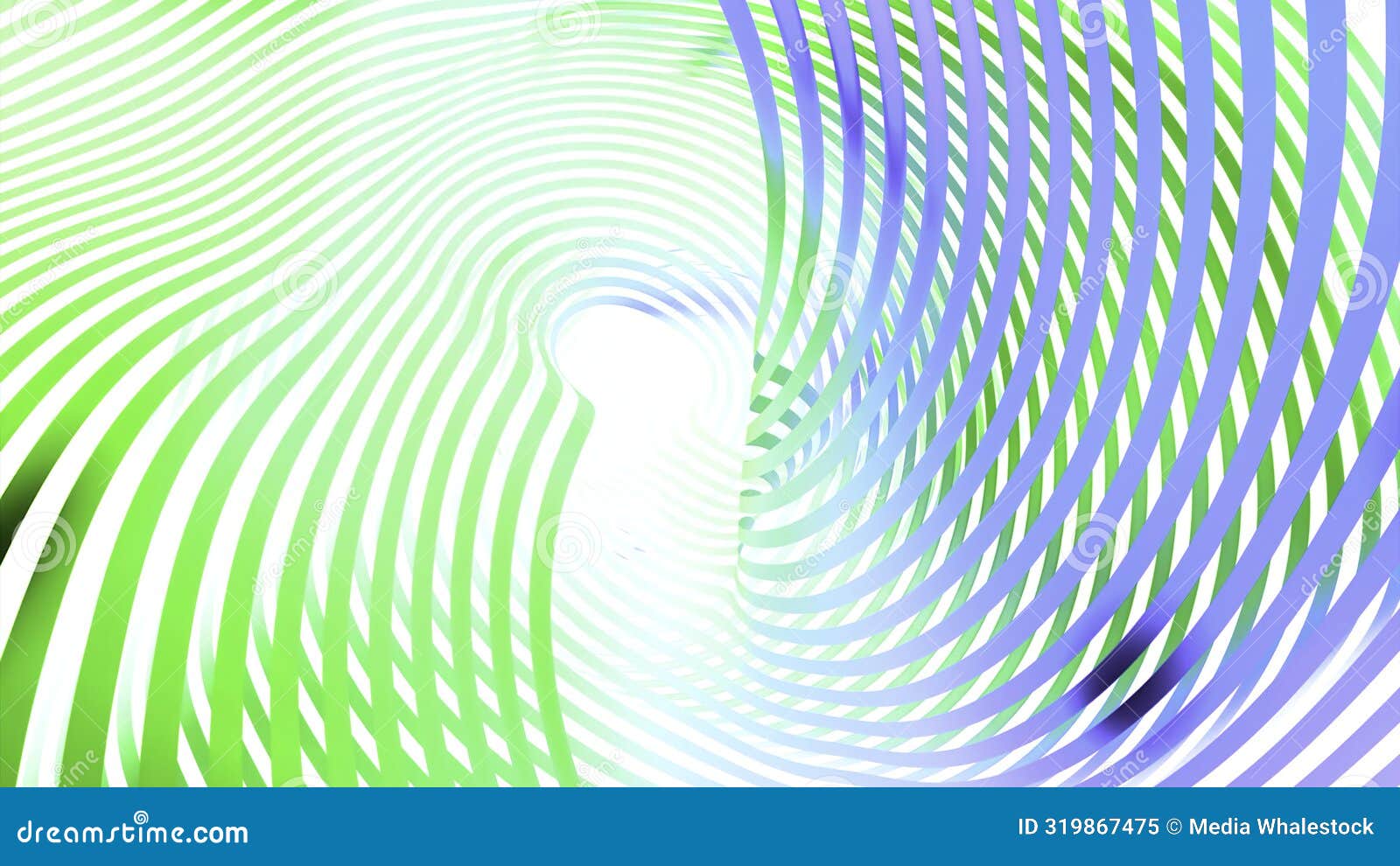 Colorful Design with Wave Pattern. Design. Hypnotic Spinning Slowly ...