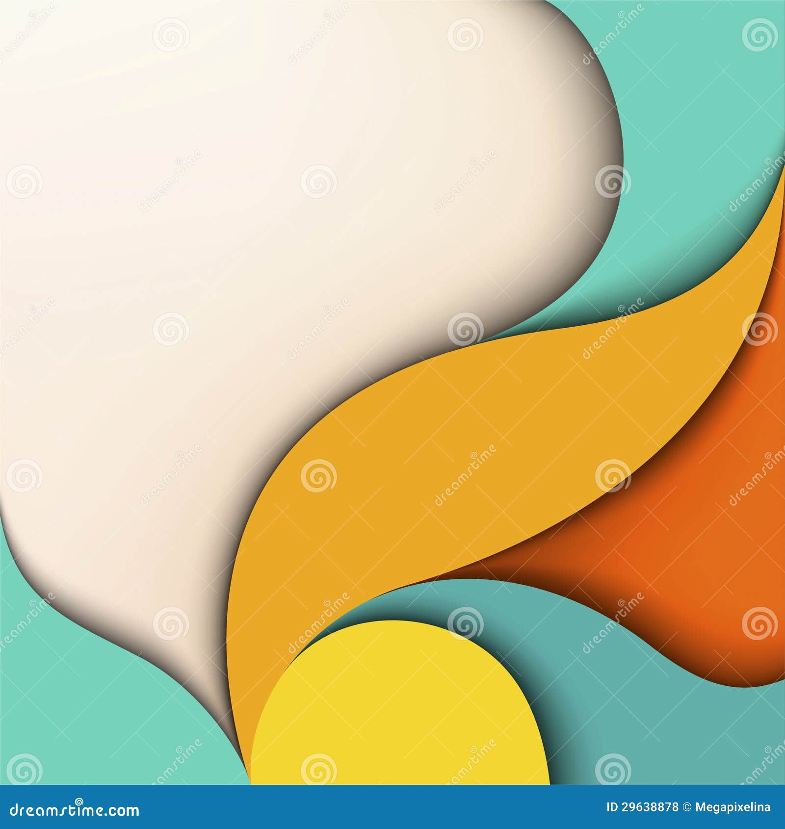 Colorful Design. Wavy Background Stock Vector - Illustration of ...