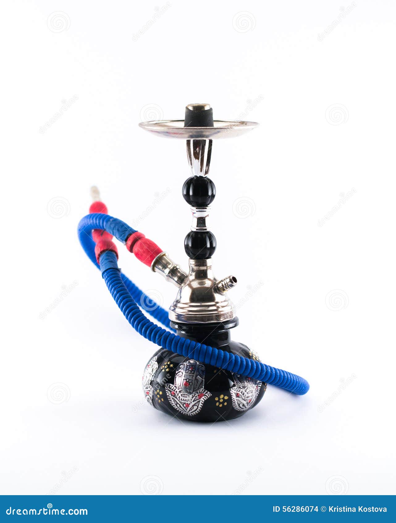 Hookah Kit On White Background, Collage. Banner Design Stock ...