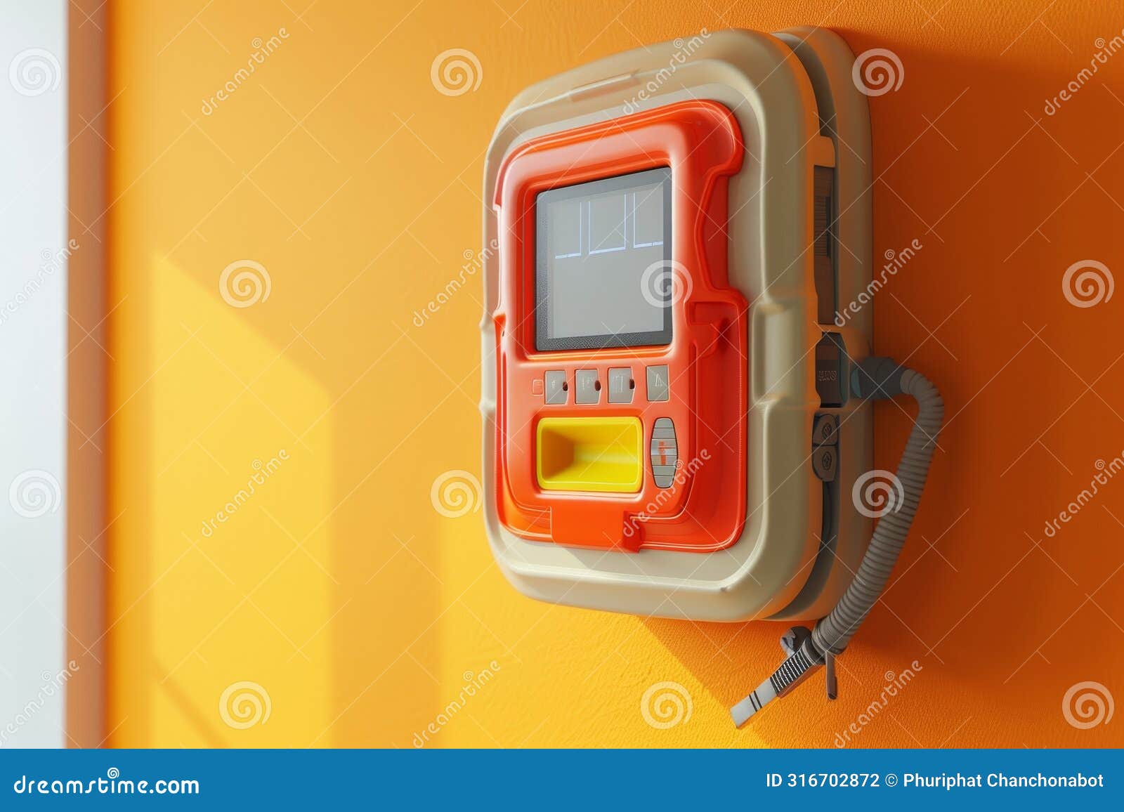 Colorful Device with a Timer on it with Generative AI Stock ...