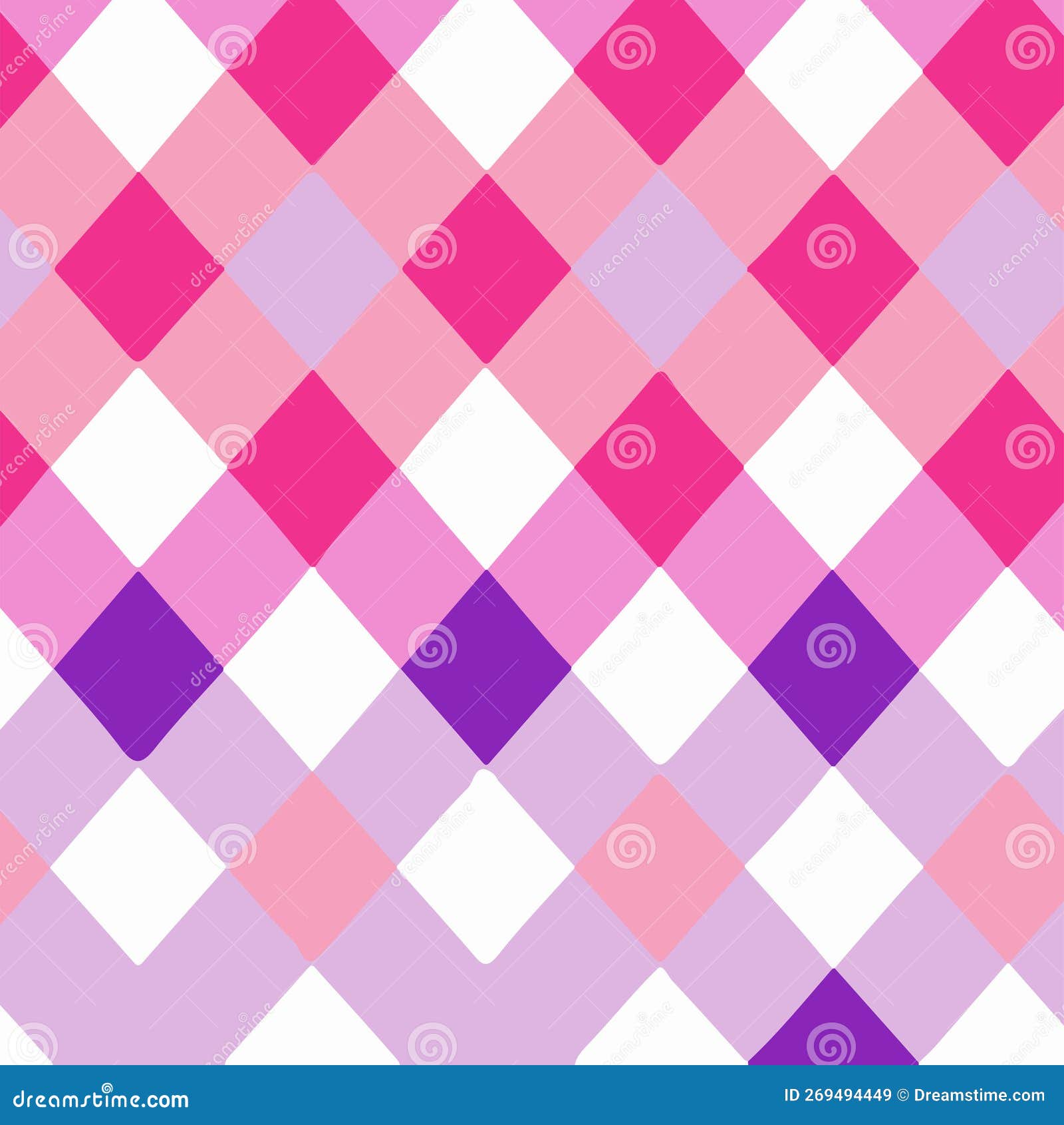 Colorful Diagonal Check Pattern Vector Background Style Stock Vector ...