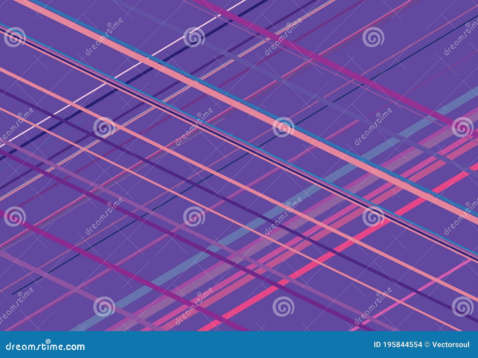 Colorful Diagonal, Skew, Slanted Grid, Mesh, Lattice Vector ...