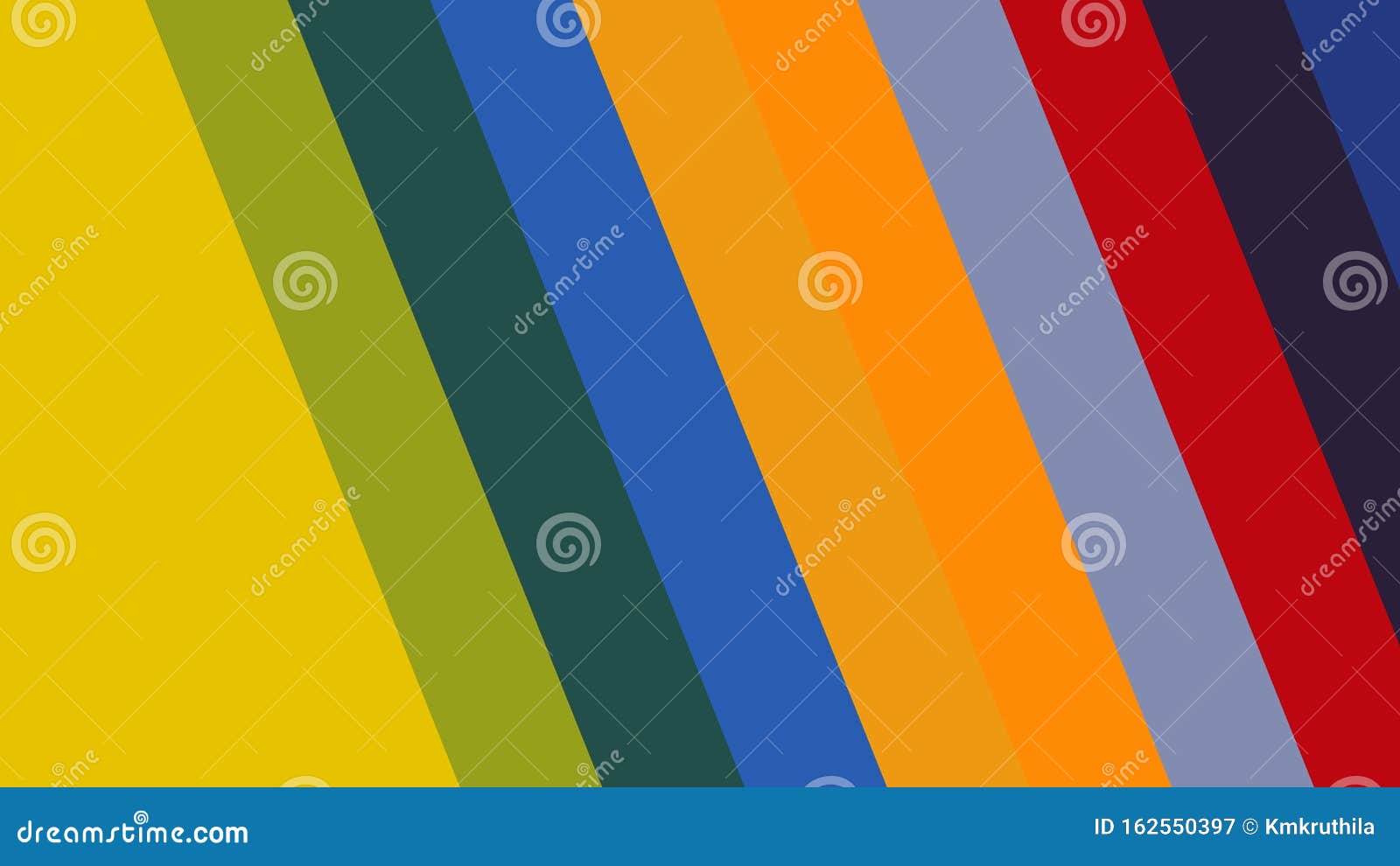 Colorful Diagonal Stripes Background Vector Graphic Stock Vector ...