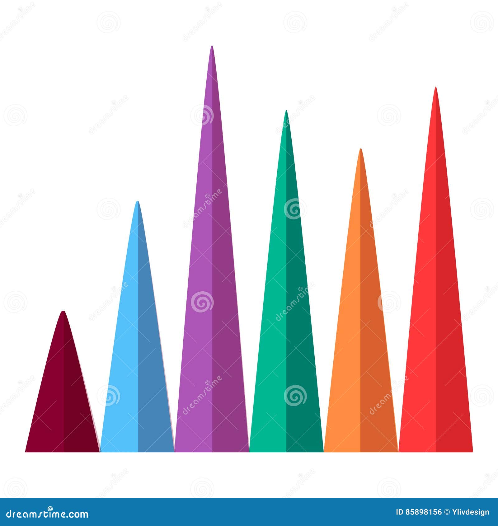 Pyramide In Orange With Greek Alphabet, Alpha, Beta, Gama, Delta ...