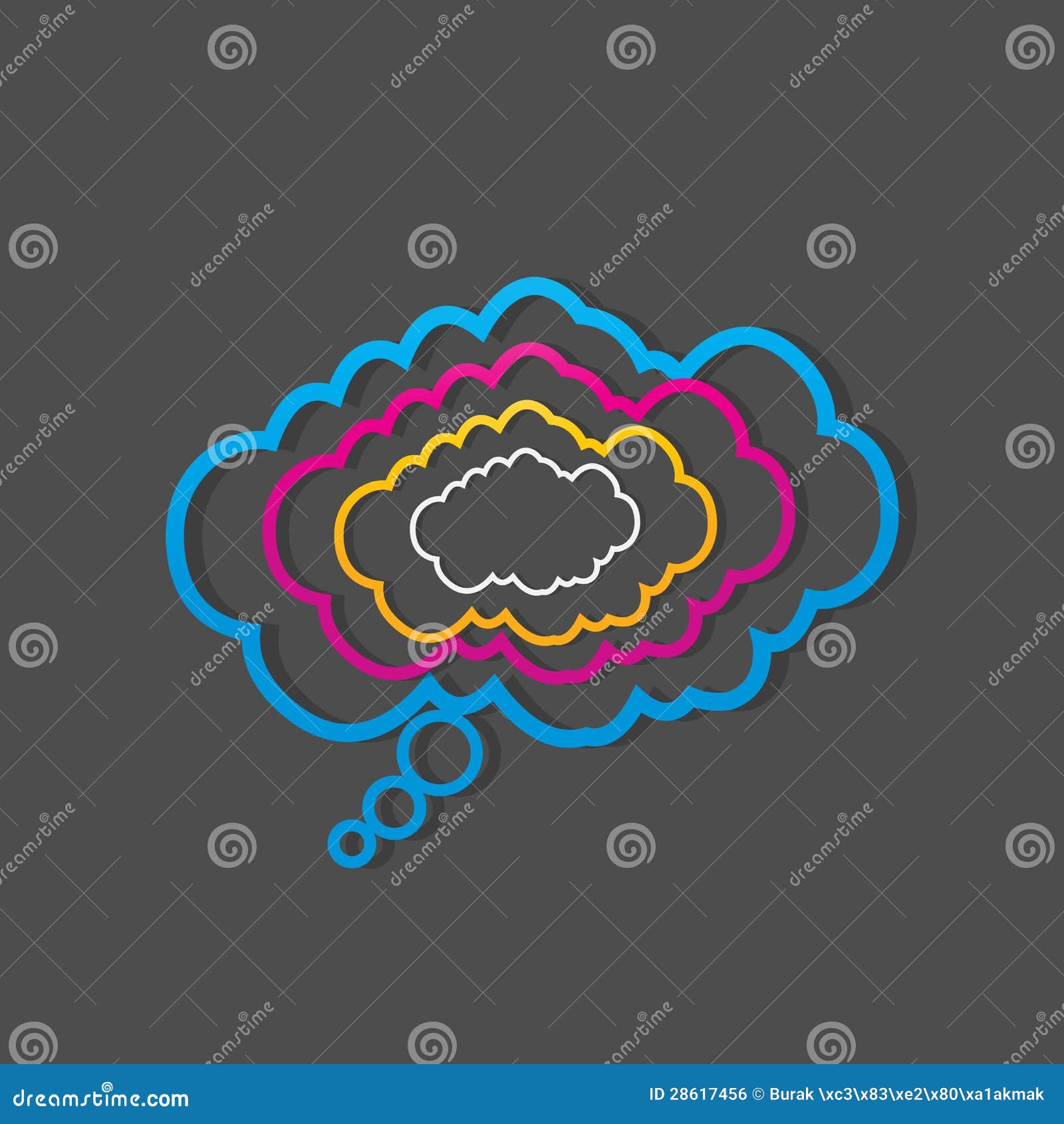 Colorful Dialog Speech Clouds Stock Vector - Illustration of discussion ...