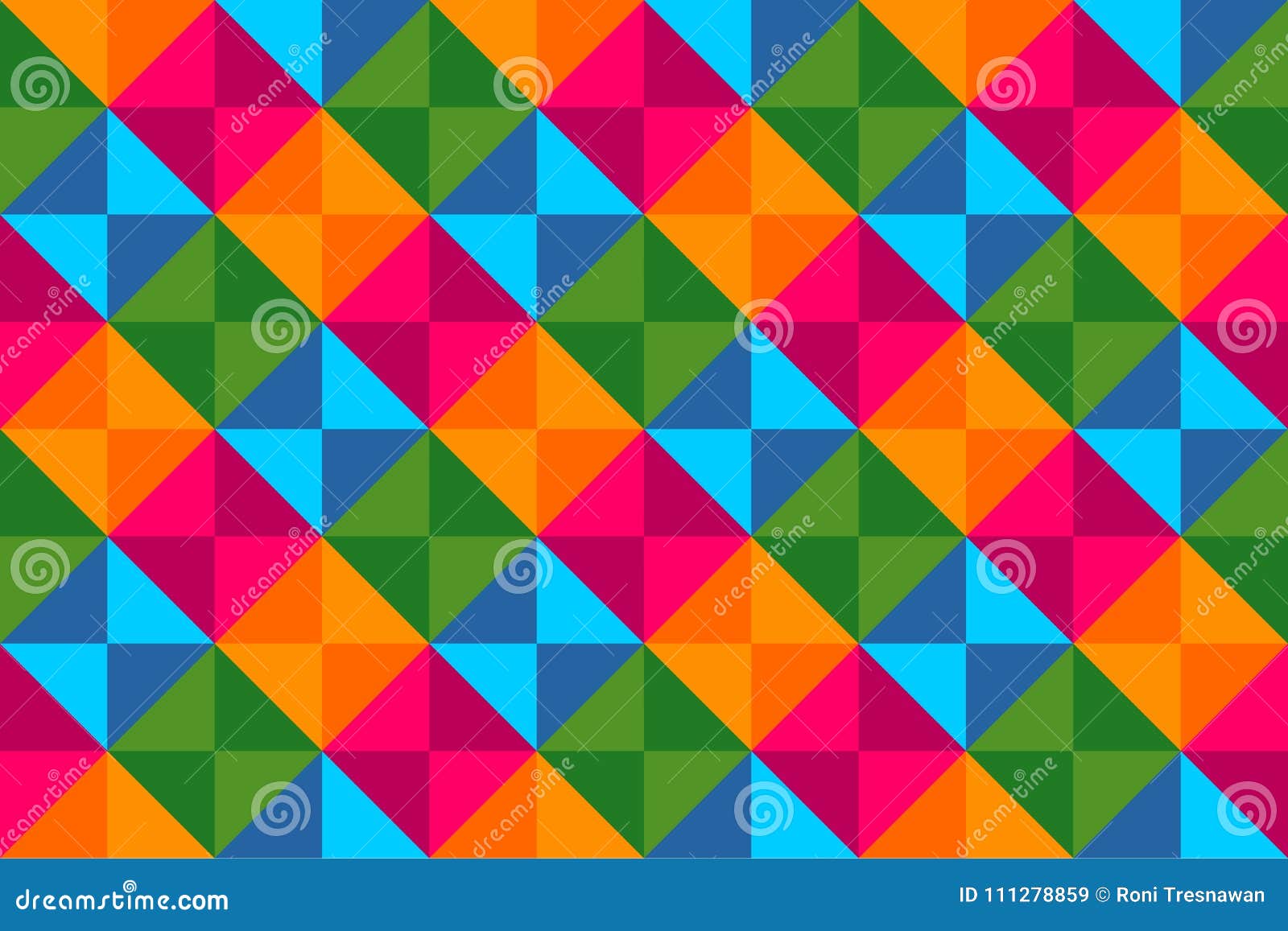 Colorful Diamonds Seamless Pattern Background Design Stock Vector ...