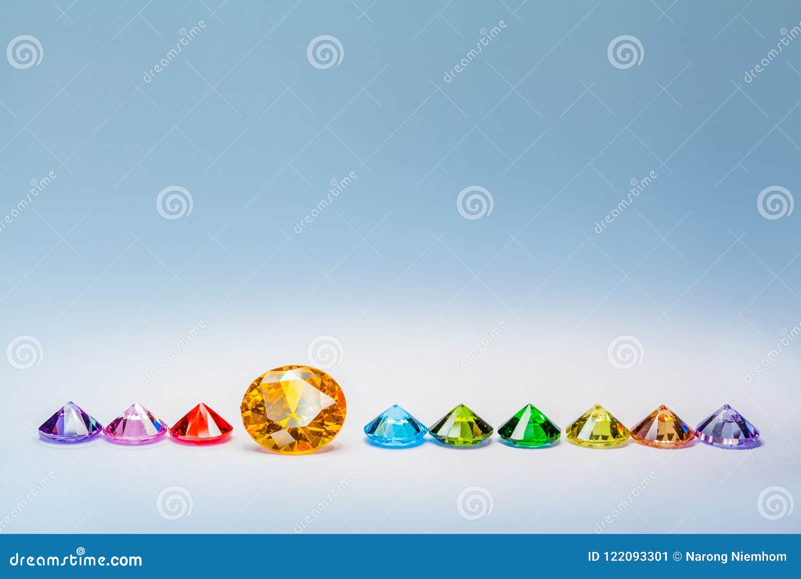Colorful Diamonds in White Background Stock Image - Image of colorful ...