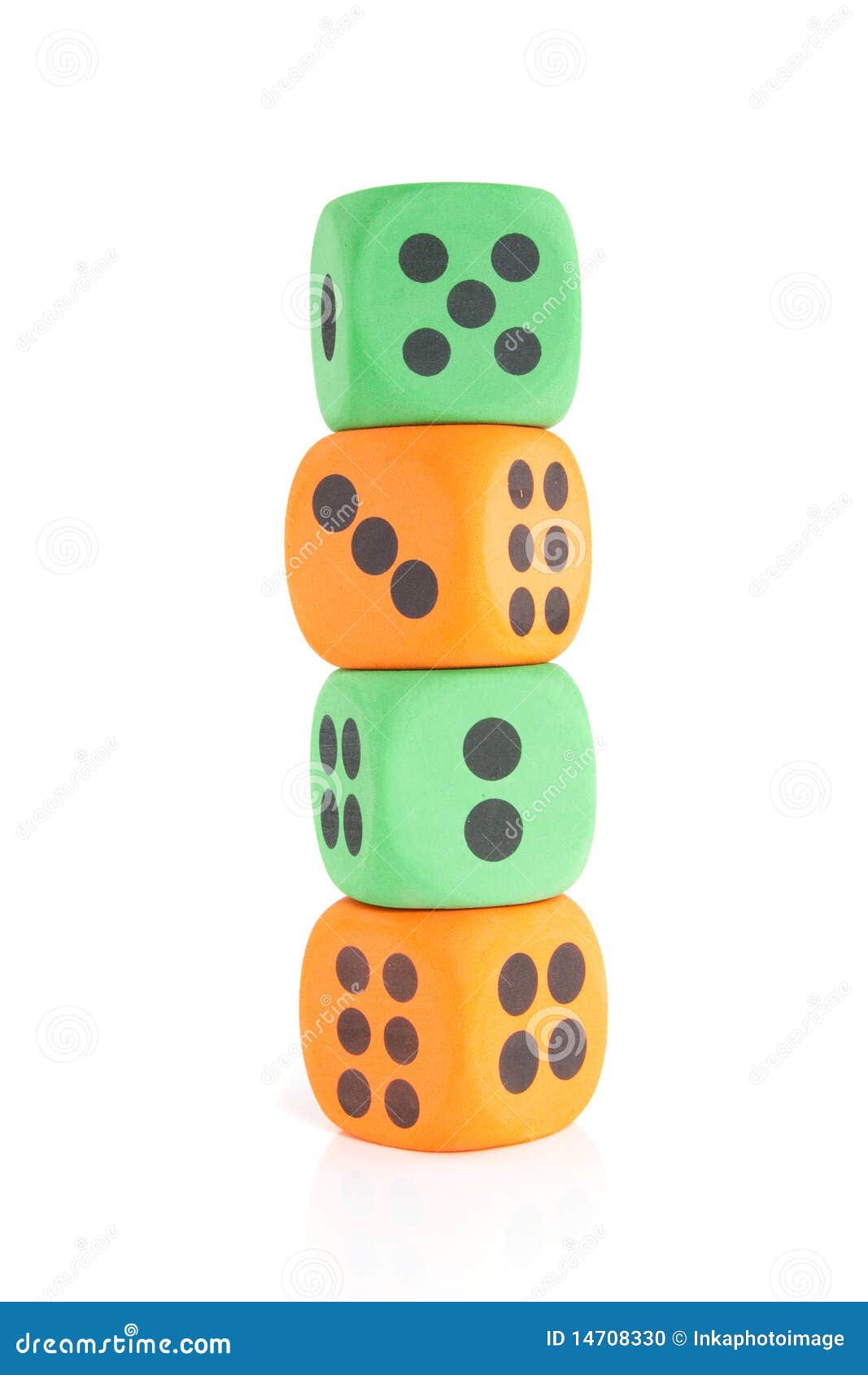 Colorful dice stock photo. Image of gambling, figure - 14708330