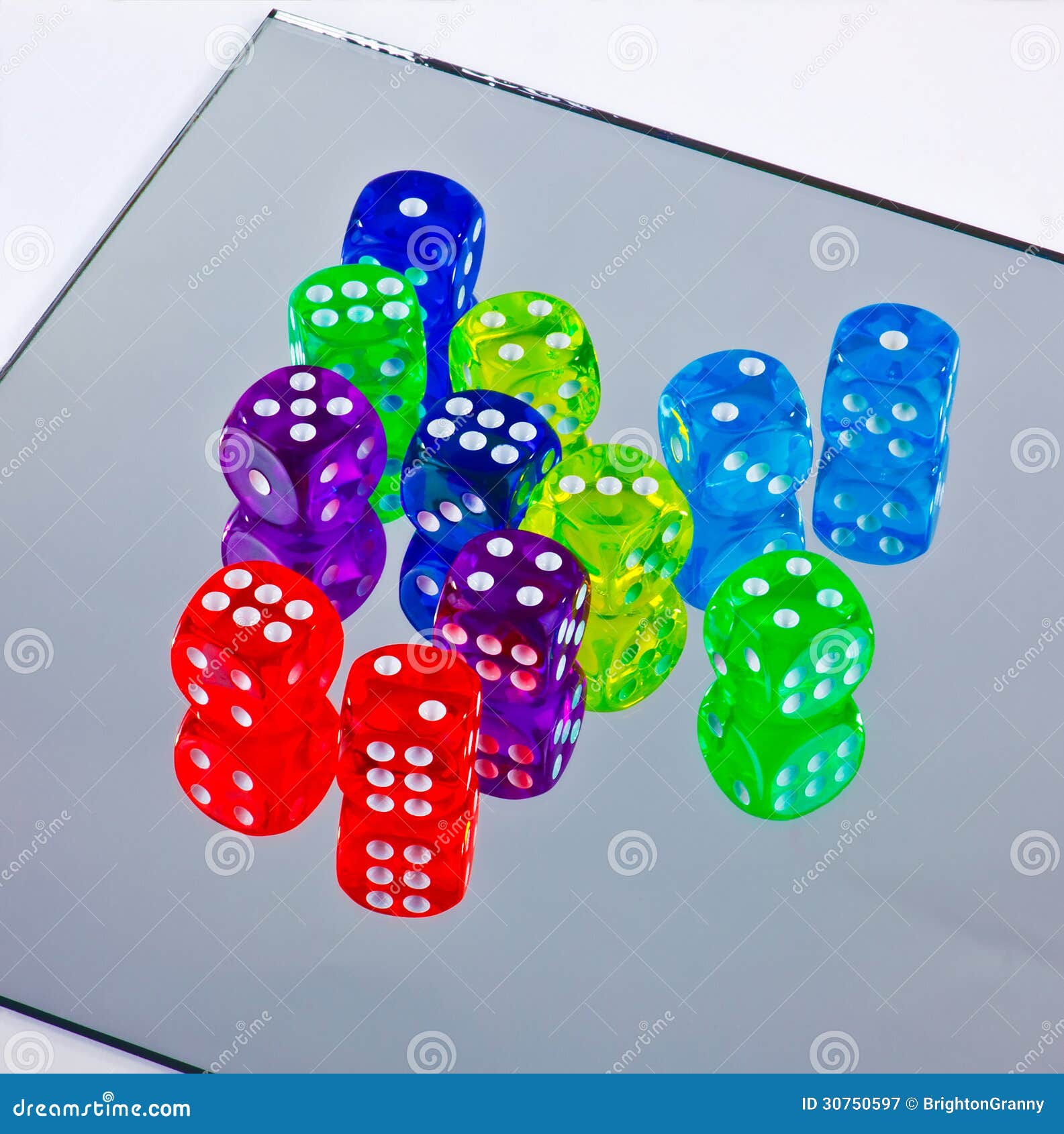Colorful dice stock image. Image of colourful, lucky - 30750597