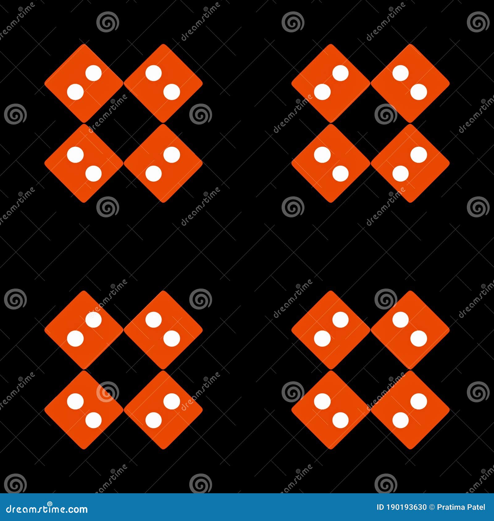 Colorful Dice Pattern, Abstract Background of Square Blocks, Graphic ...