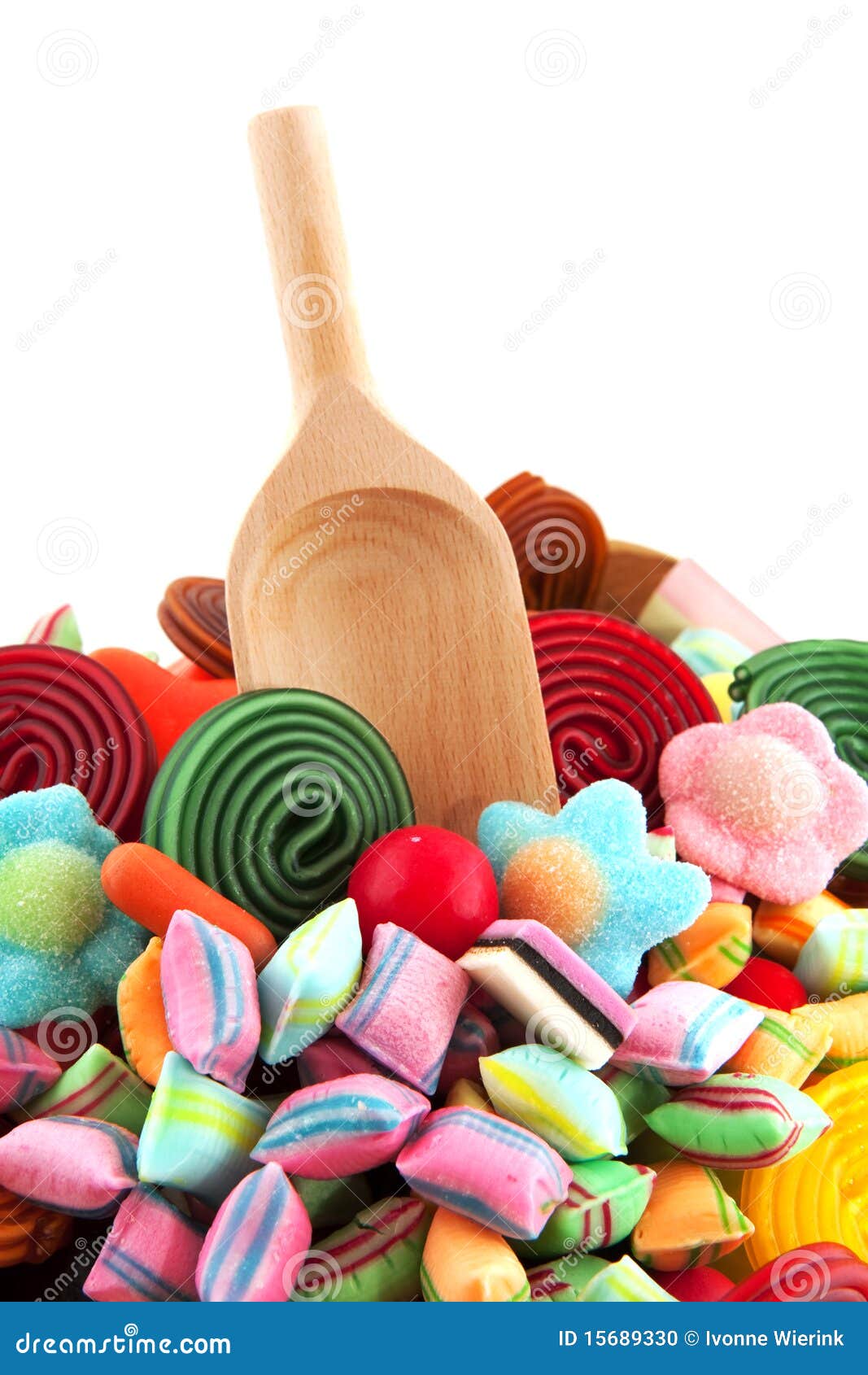 Colorful different candy stock photo. Image of flowers - 15689330