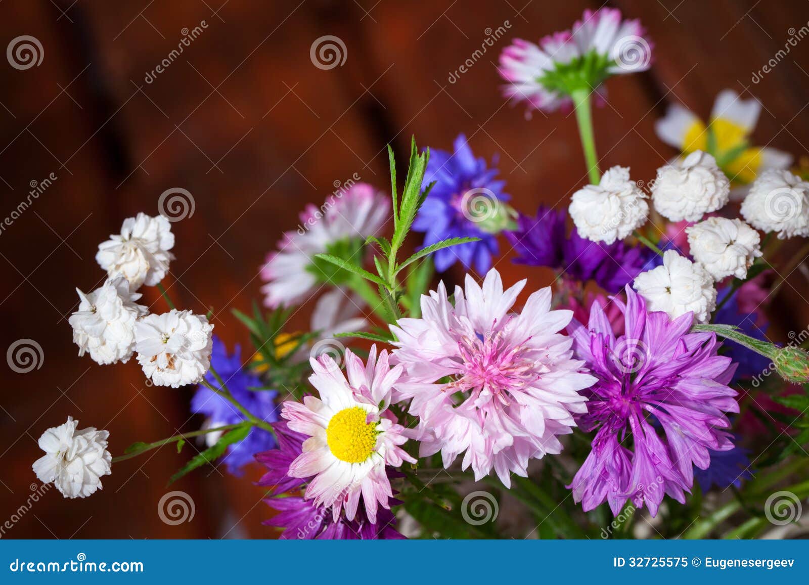 Colorful Different Flowers Bouquet Stock Image - Image of beautiful ...
