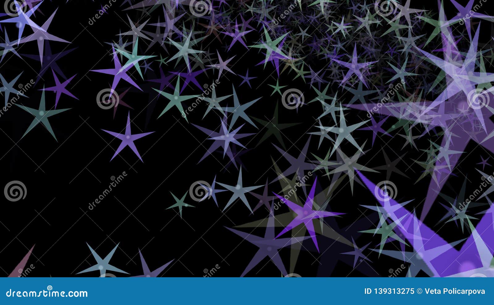 Background of Multi-colored Stars. Abstract Background Pattern Stock ...