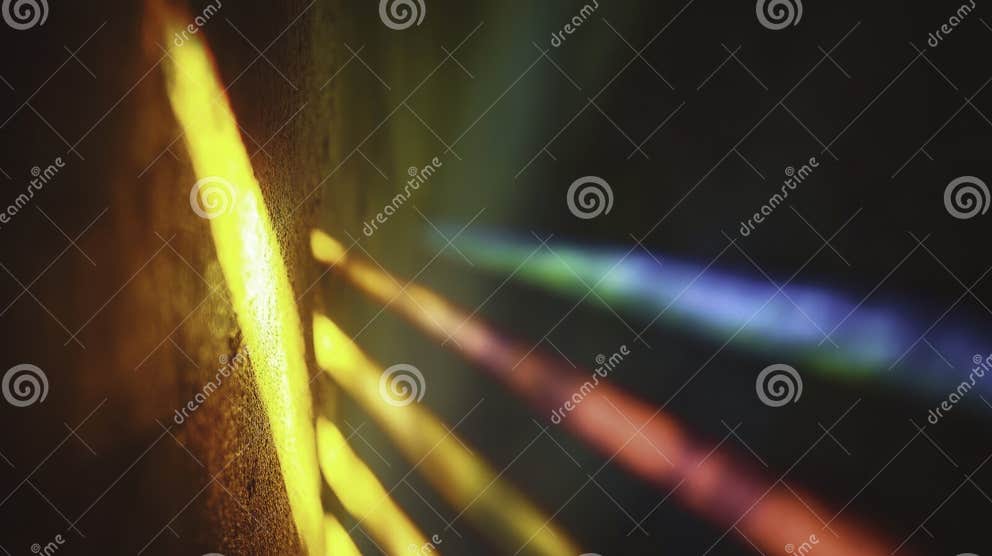Understanding the Diffraction of Light with Vibrant Colors Radiating ...