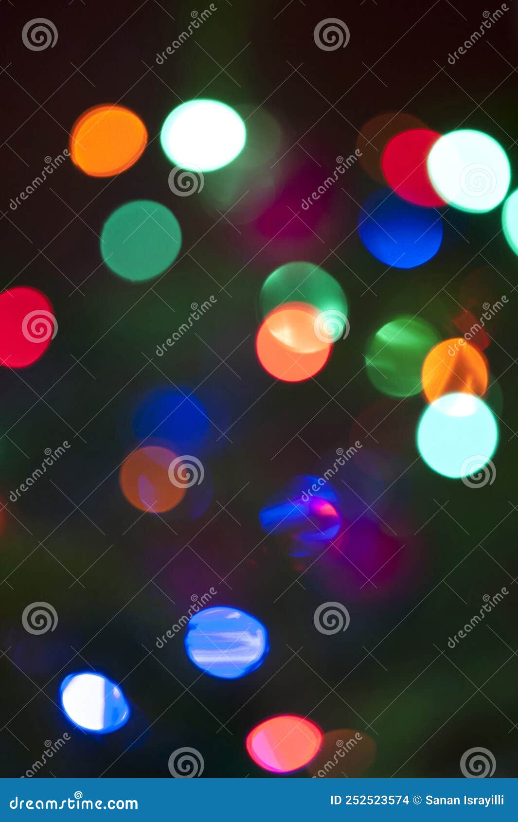Conceptual Colored Lights - Close Up Assorted Color Soft Diffused ...