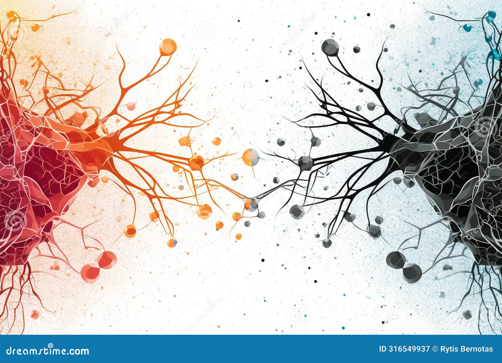 Abstract Neural Network Synapses Illustration Royalty-Free Stock ... Abstract Neural Network Synapses Illustration Royalty-Free Stock ...