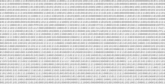 Colorful Digital Binary Data Digits and Streaming Binary Code ...