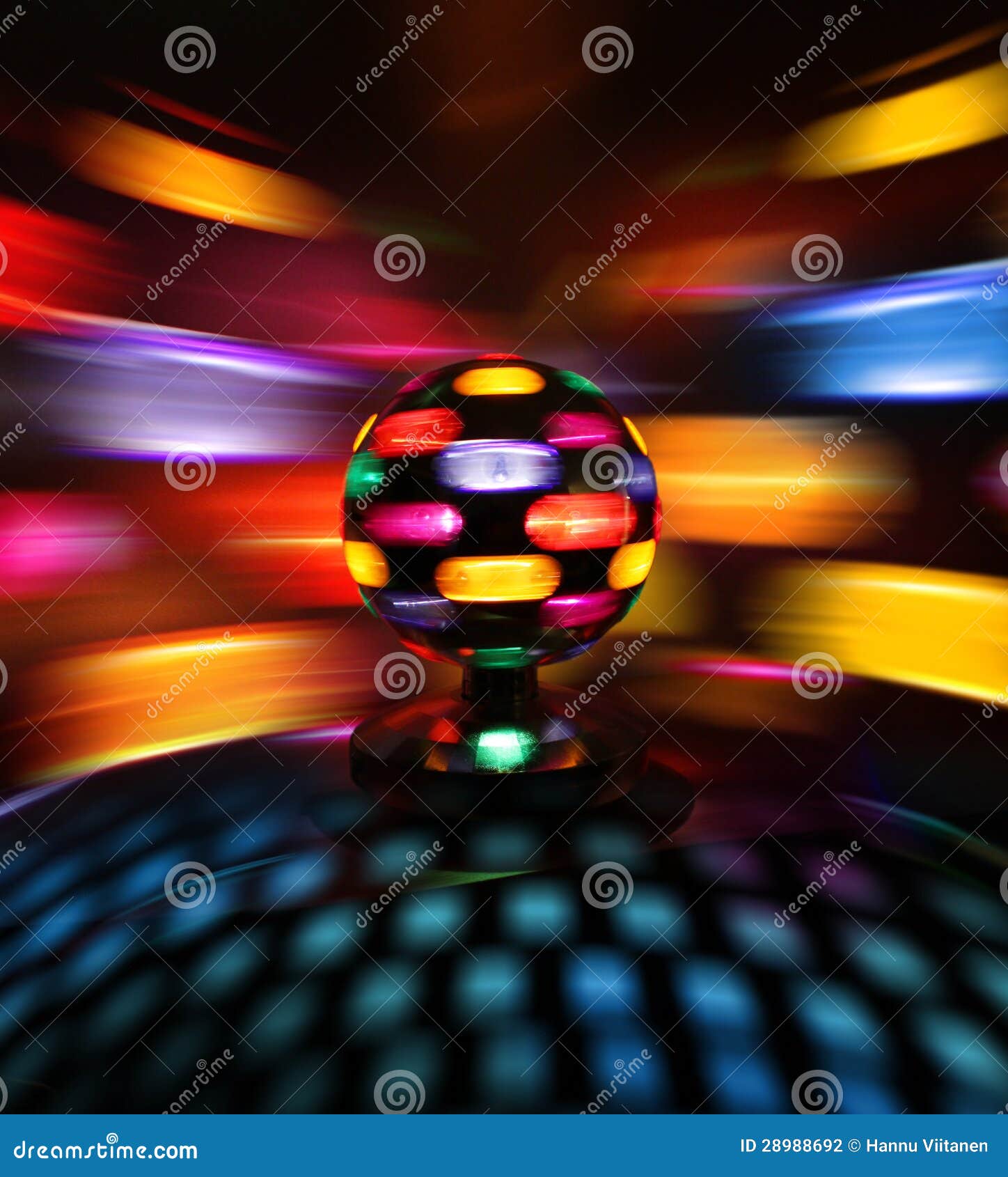 Colorful Disco Mirror Ball Light Spots Royalty-Free Stock Photography ...