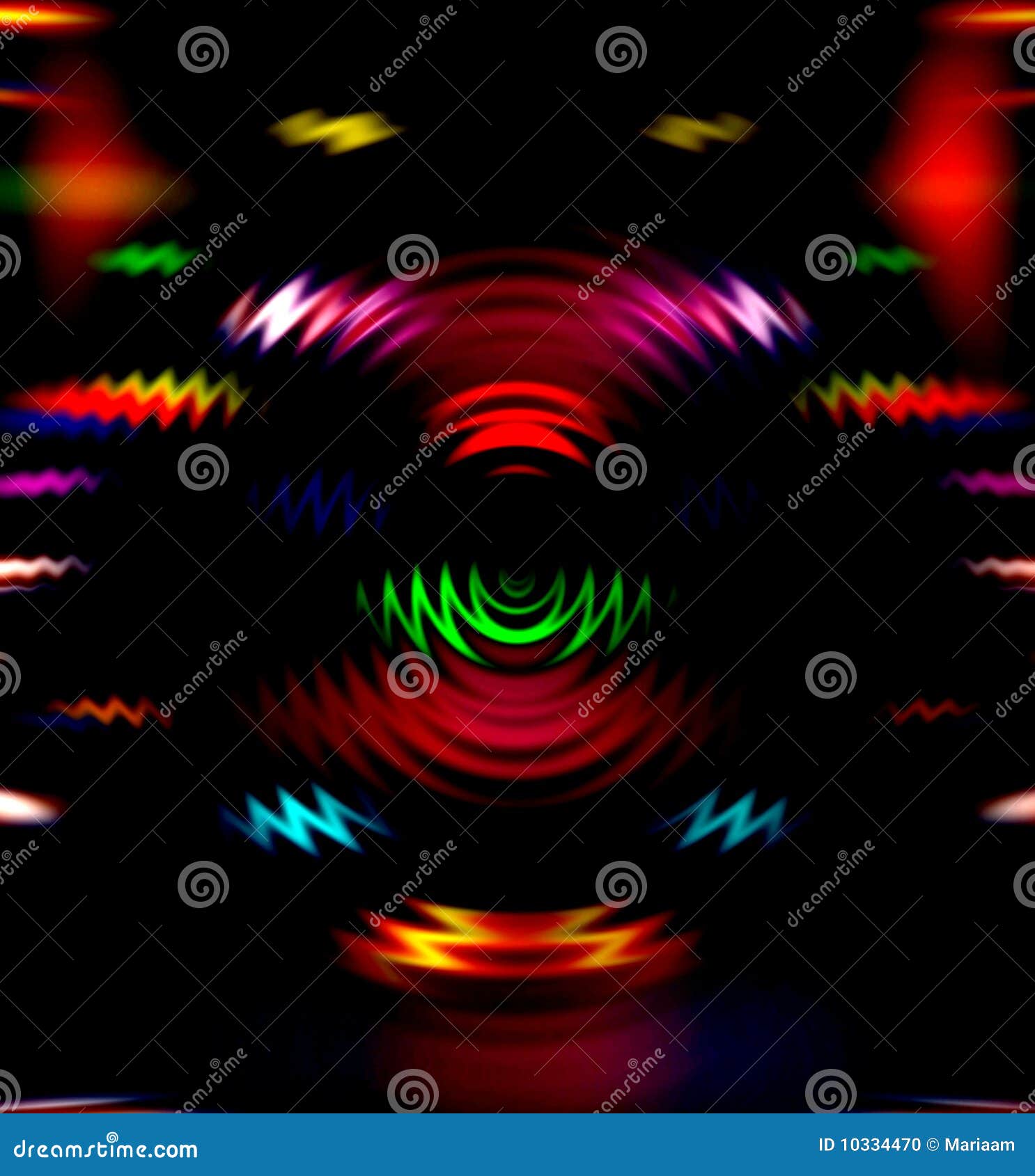 Colorful Disco Lights Picture. Image: 10334470
