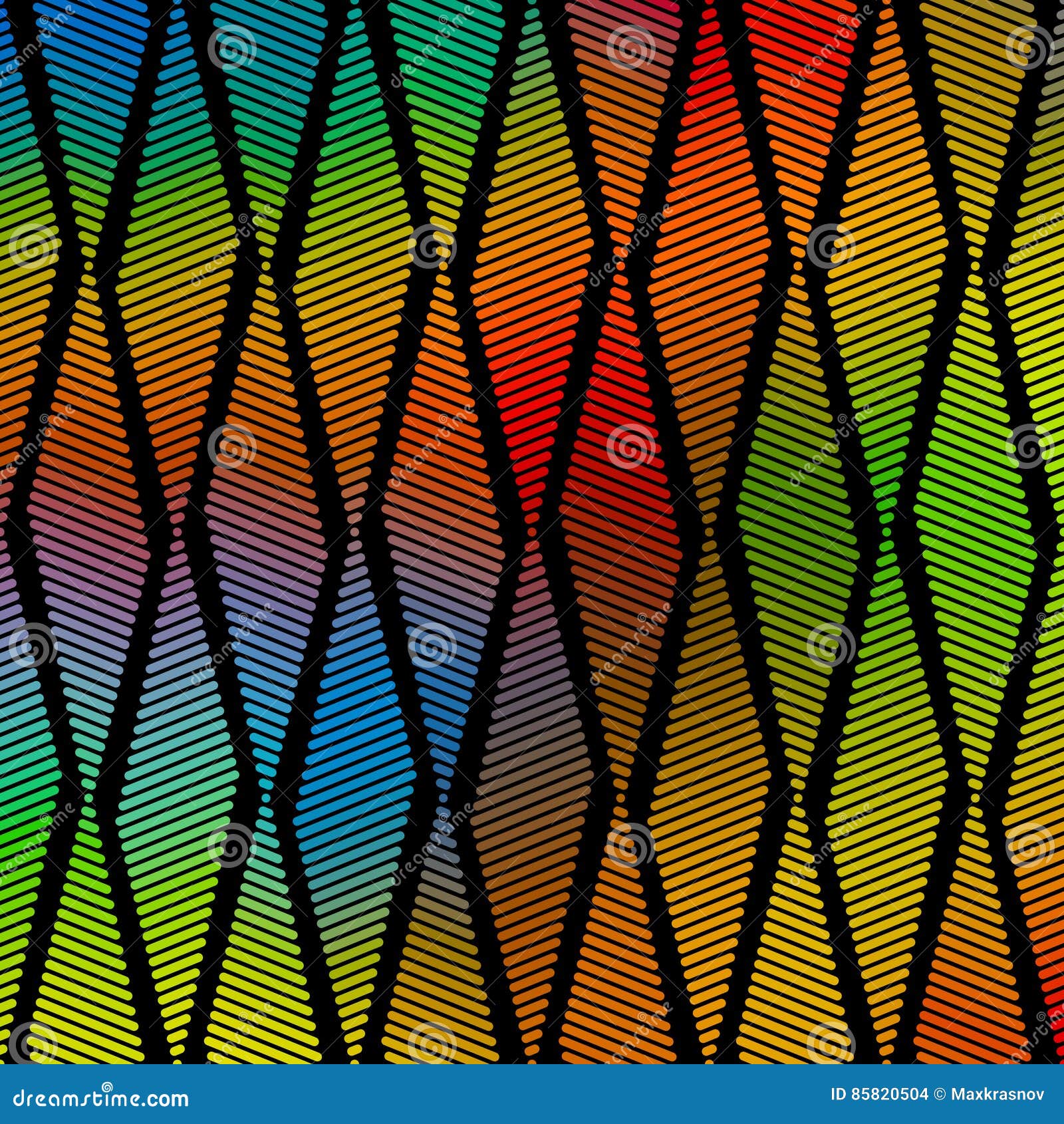 Colorful Disco Pattern stock vector. Illustration of geometric - 85820504