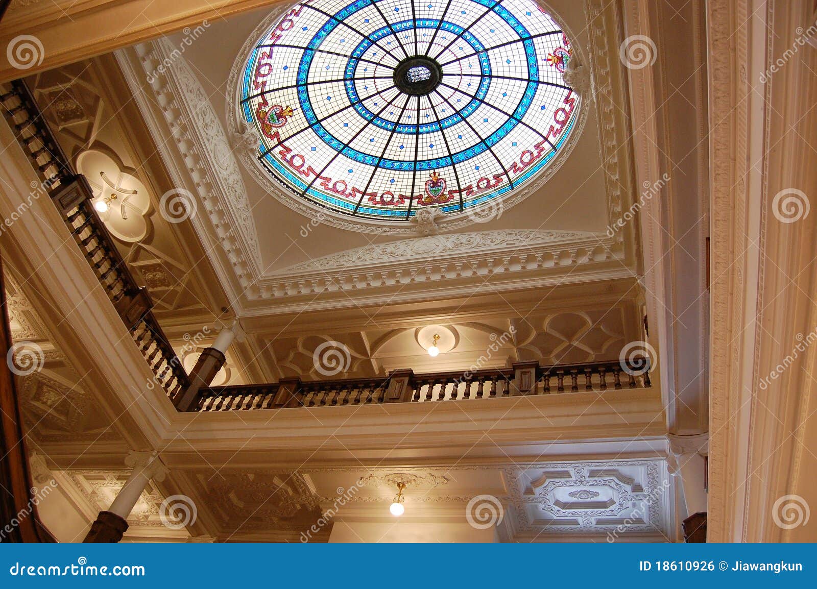 Colorful Dome of Boldt Castle, Thousand Islands, USA Editorial Photo ...