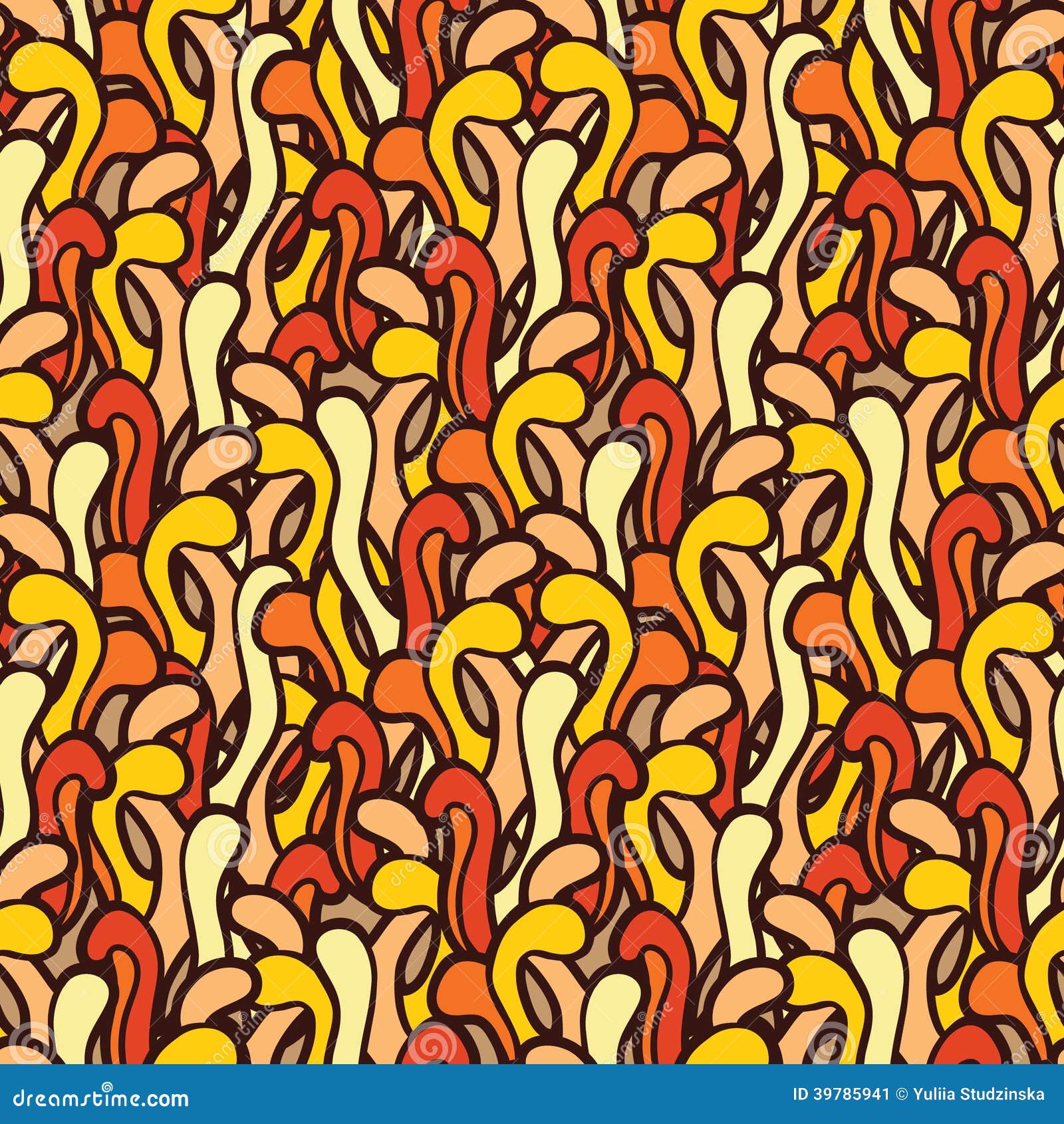 Colorful doodle pattern stock vector. Illustration of doodle - 39785941