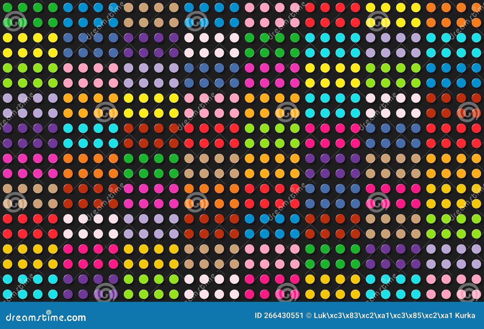 Background : Coloured Circles Cartoon Vector | CartoonDealer.com #10213345
