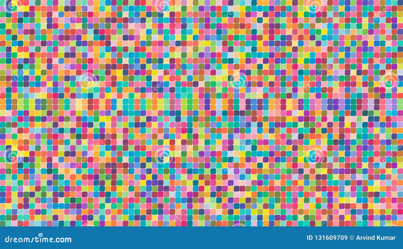 Colorful Dot Background, Multiple Color Backdrop Stock Illustration ...